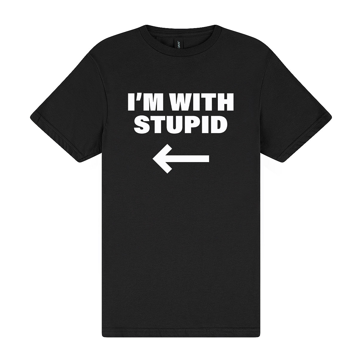 I'm With Stupid Tee | Graphic Printed T-Shirts – The T-Shirt Co
